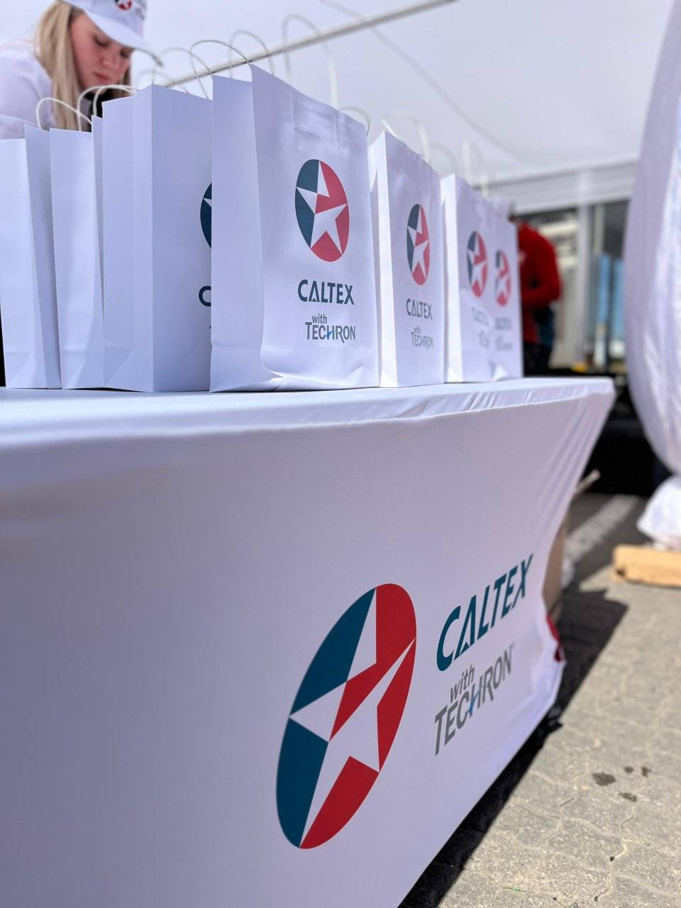 Caltex With Techron Logo